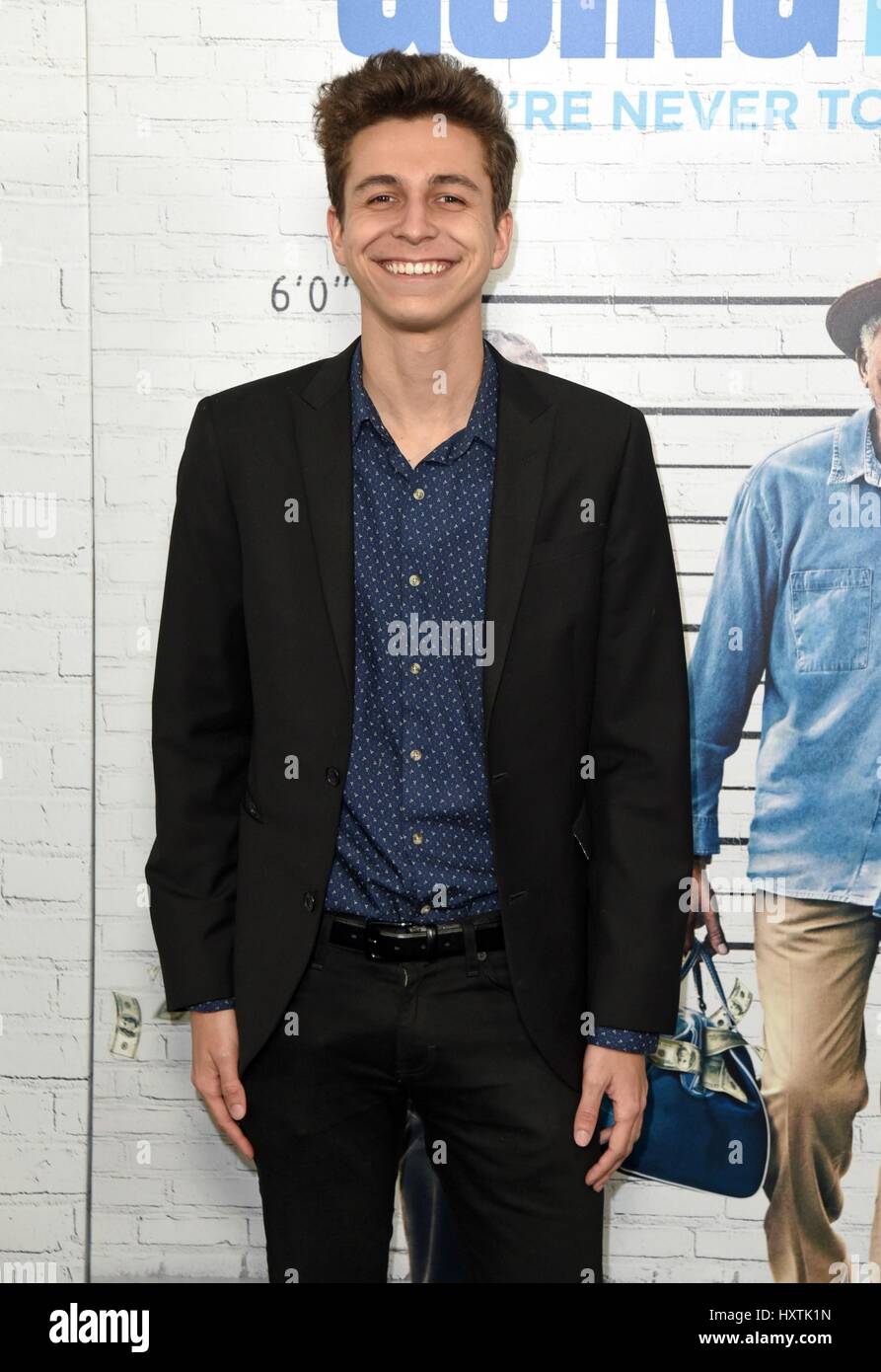 New York, USA. 30th March, 2017. Gabe Erwin at arrivals for GOING IN ...