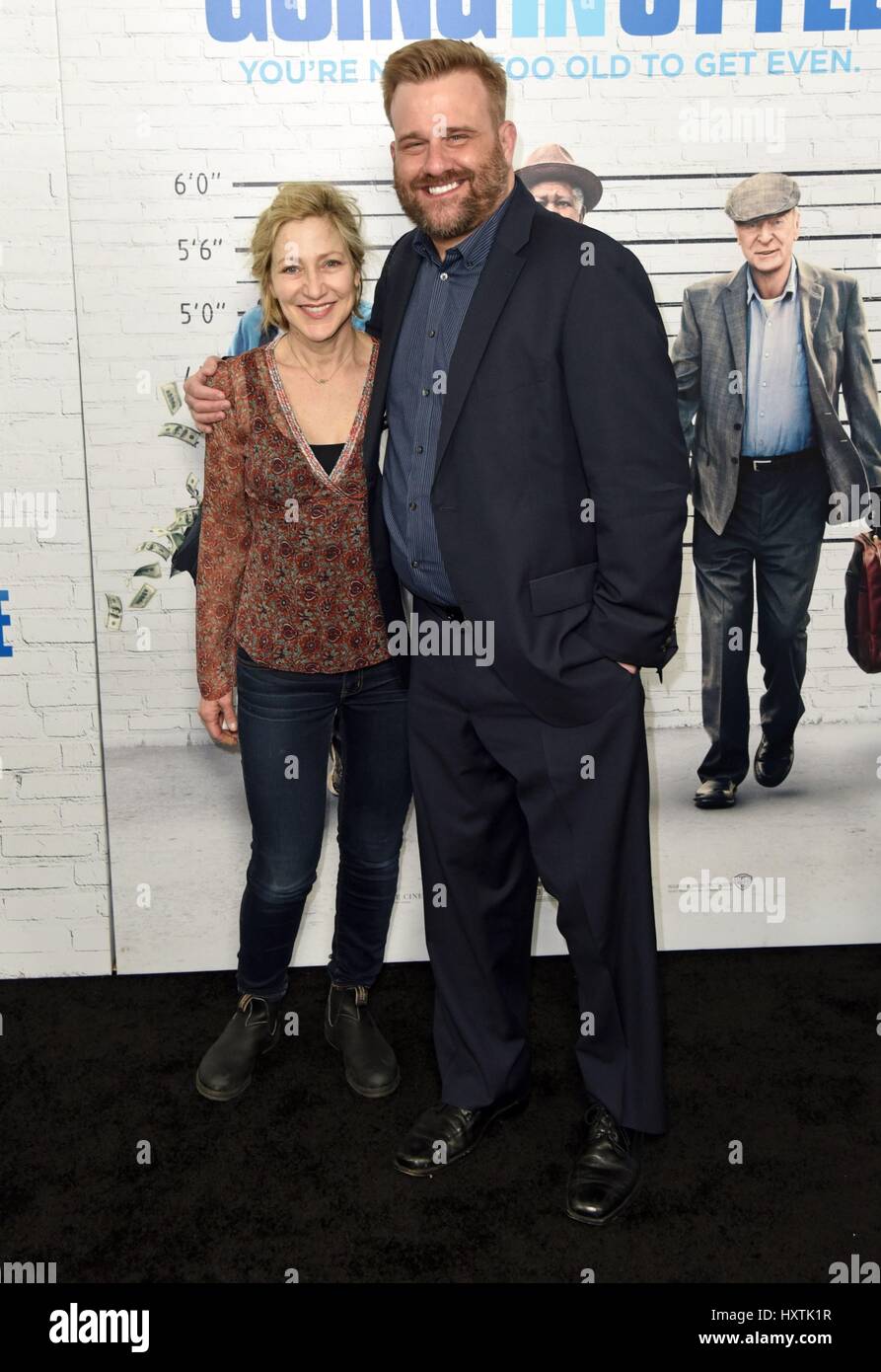 New York, USA. 30th March, 2017. Edie Falco, Stephen Wallem at arrivals ...