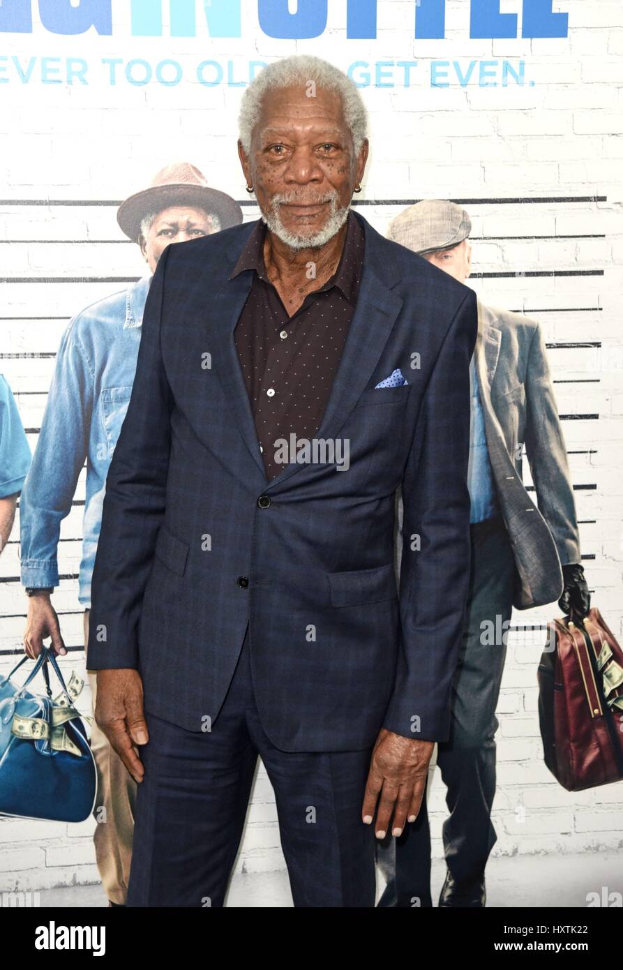 New York, USA. 30th March, 2017. Morgan Freeman at arrivals for GOING ...