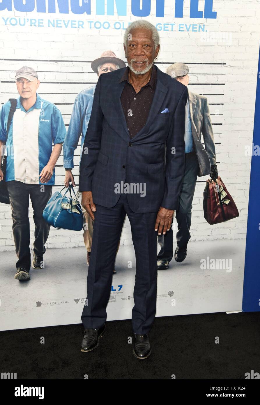 New York, USA. 30th March, 2017. Morgan Freeman at arrivals for GOING ...