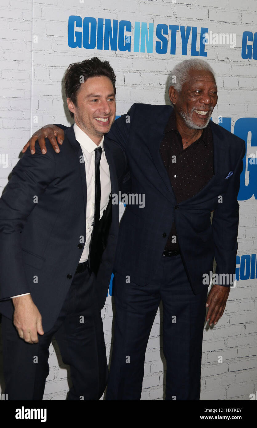 New York, New York, USA. 30th Mar, 2017. Actor MORGAN FREEMAN and ...
