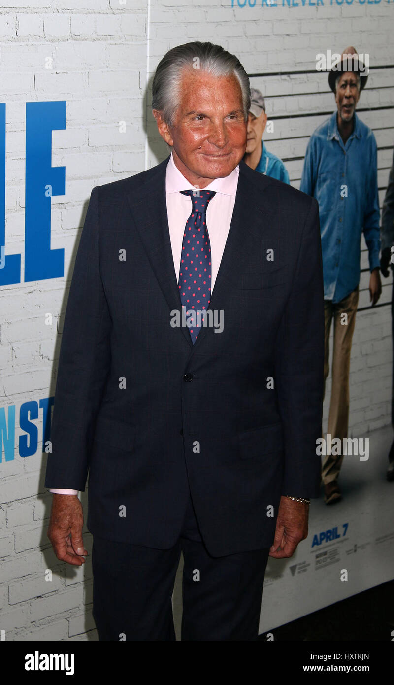 New York, New York, USA. 30th Mar, 2017. Actor GEORGE HAMILTON attends ...