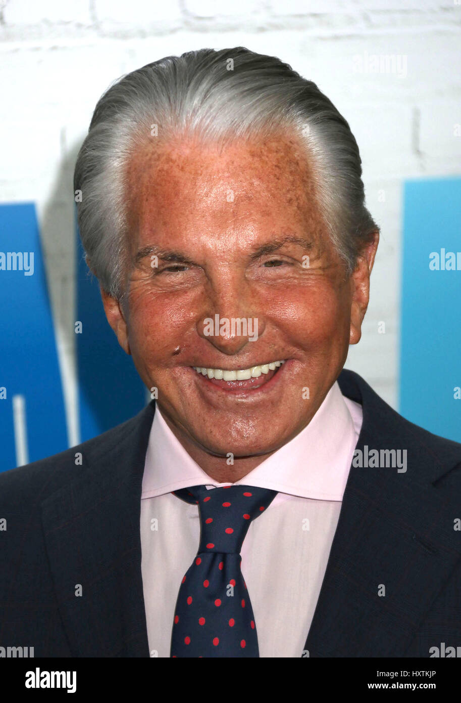 New York, New York, USA. 30th Mar, 2017. Actor GEORGE HAMILTON attends ...