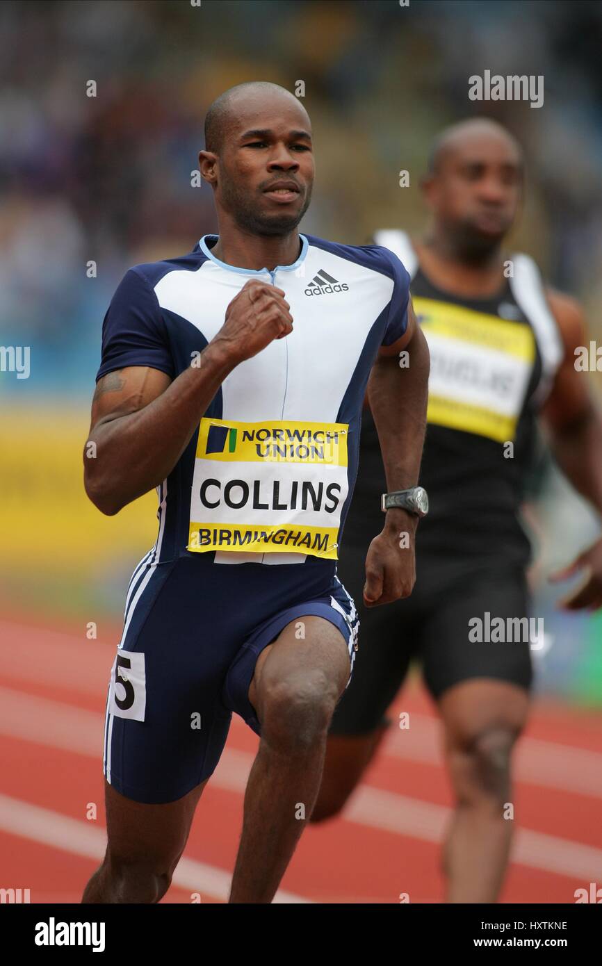 KIM COLLINS 100 METRES ALEXANDER STADIUM BIRMINGHAM ENGLAND 25 July ...