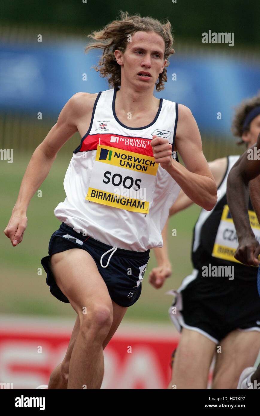 RICKY SOOS 800 METRES ALEXANDER STADIUM BIRMINGHAM ENGLAND 25 July 2004 ...