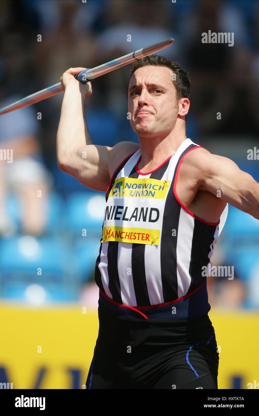 NICK NIELAND JAVELIN MANCHESTER REGIONAL ARENA MANCHESTER ENGLAND 09 ...