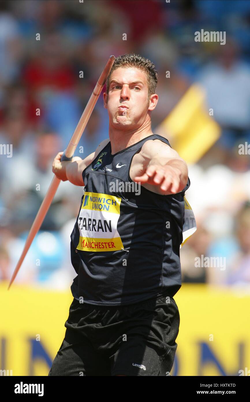 MICHAEL TARRAN JAVELIN MANCHESTER REGIONAL ARENA MANCHESTER ENGLAND 09 ...