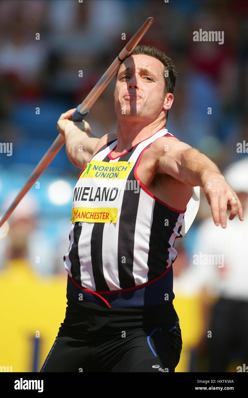 NICK NIELAND JAVELIN MANCHESTER REGIONAL ARENA MANCHESTER ENGLAND 09 ...