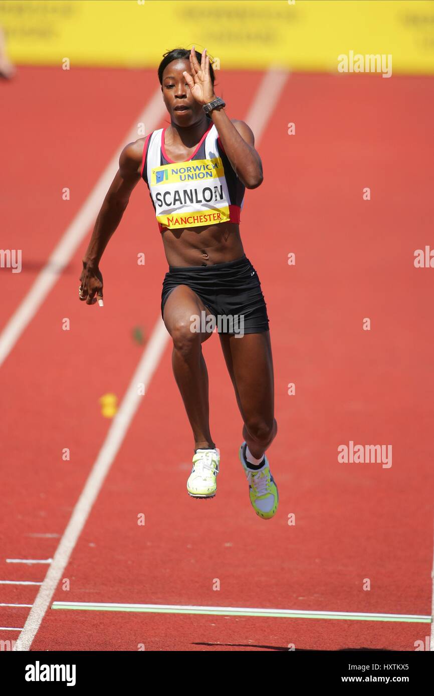 TANIESHA SCANLON TRIPLE JUMP MANCHESTER REGIONAL ARENA MANCHESTER ...