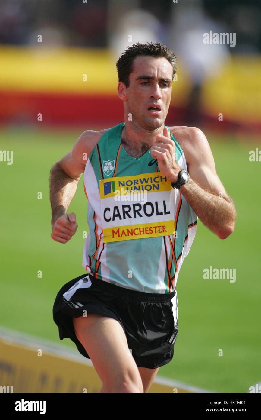 MARK CARROLL 5000 METRES MANCHESTER REGIONAL ARENA MANCHESTER ENGLAND ...