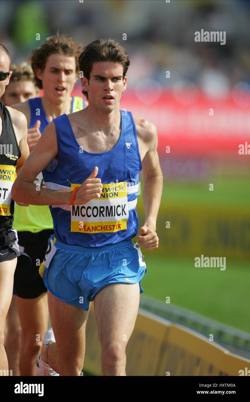 NICK MCCORMICK 1500 METRES MANCHESTER REGIONAL ARENA MANCHESTER ENGLAND ...