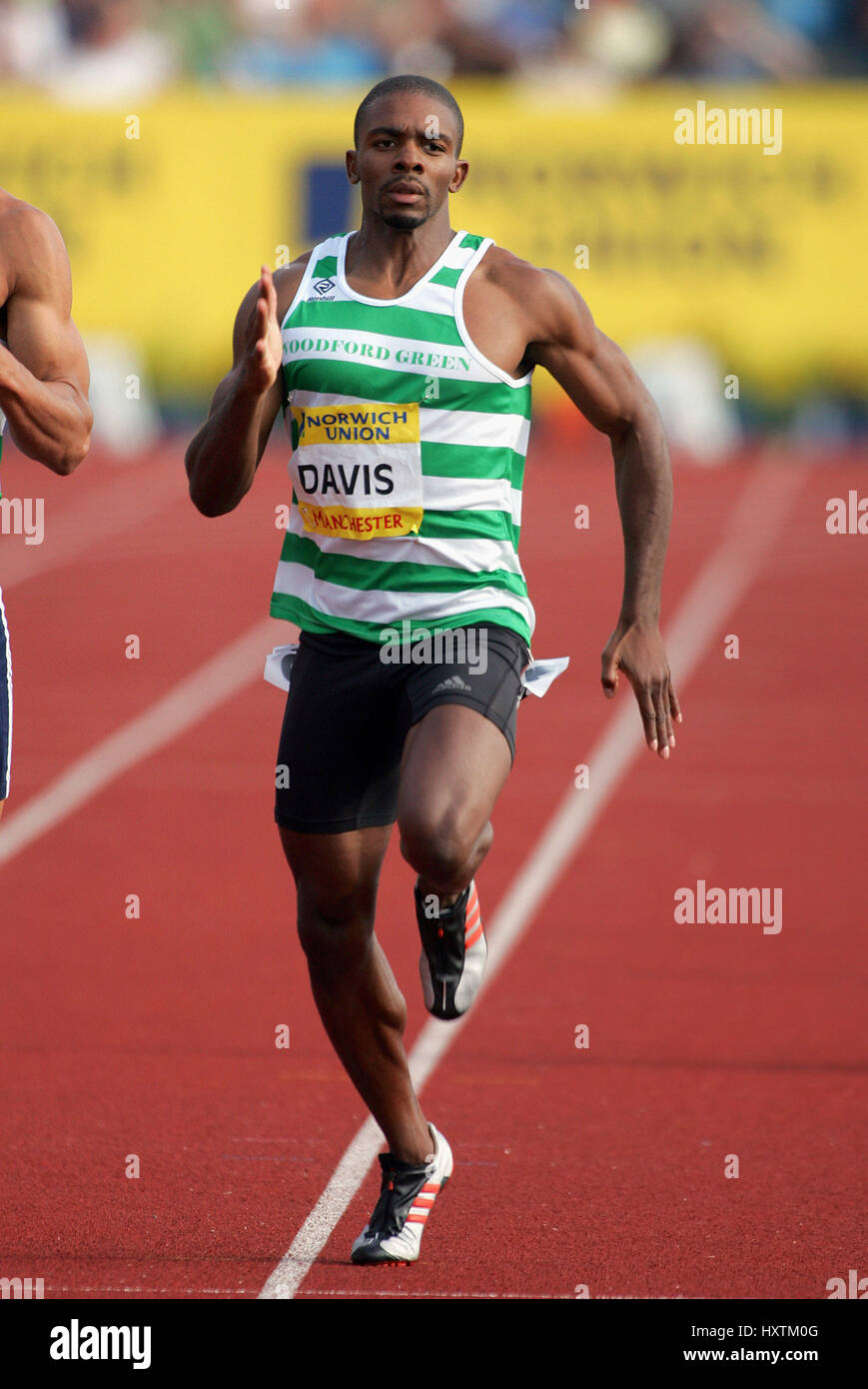 MALACHI DAVIS 400 METRES MANCHESTER REGIONAL ARENA MANCHESTER ENGLAND ...