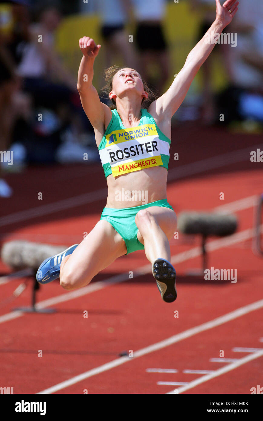 SARAH ROSSITER LONG JUMP MANCHESTER REGIONAL ARENA MANCHESTER ENGLAND ...