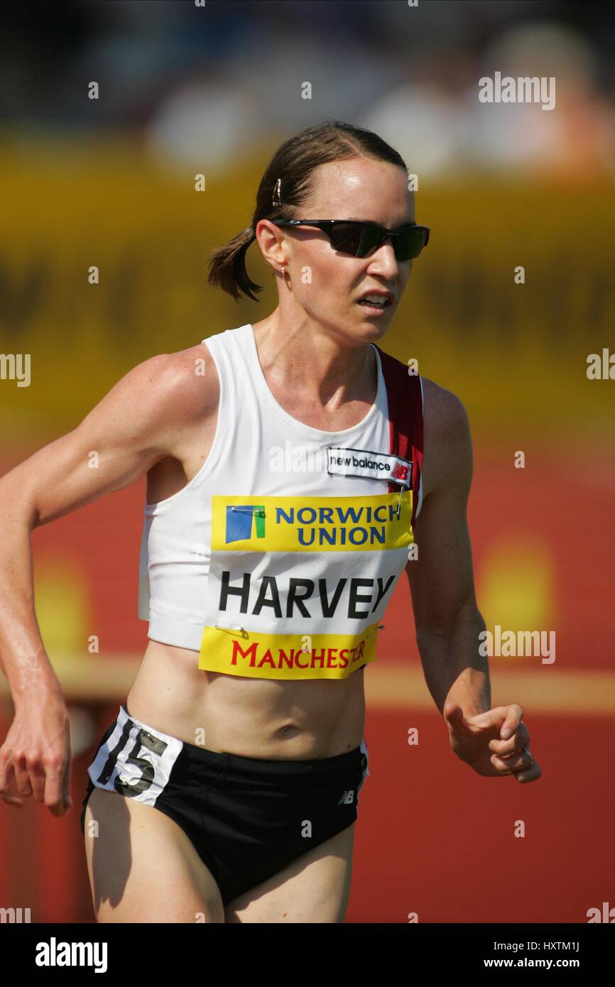 NATALIE HARVEY 5000 METRES MANCHESTER REGIONAL ARENA MANCHESTER ENGLAND ...