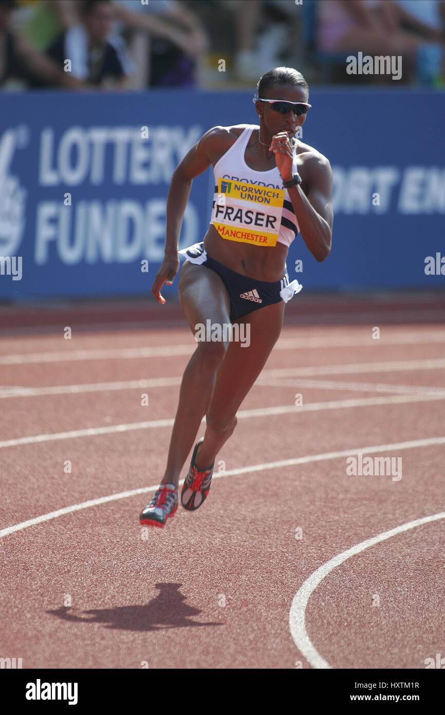 DONNA FRASER 400 METRES MANCHESTER REGIONAL ARENA MANCHESTER ENGLAND 10 ...