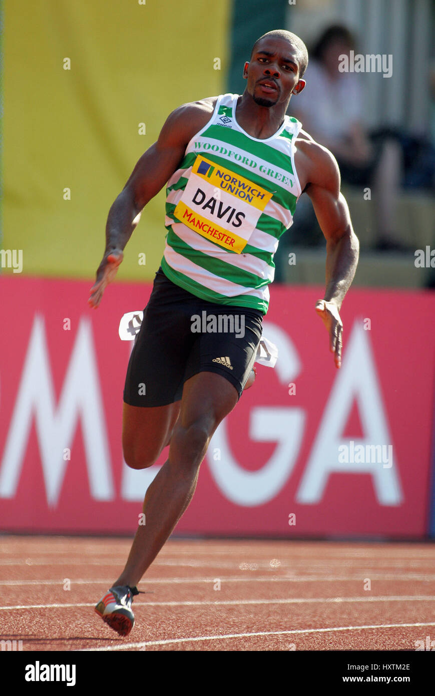 MALACHI DAVIS 400 METRES MANCHESTER REGIONAL ARENA MANCHESTER ENGLAND ...