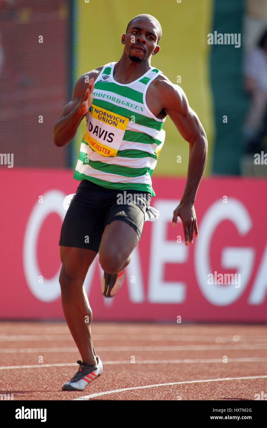 MALACHI DAVIS 400 METRES MANCHESTER REGIONAL ARENA MANCHESTER ENGLAND ...