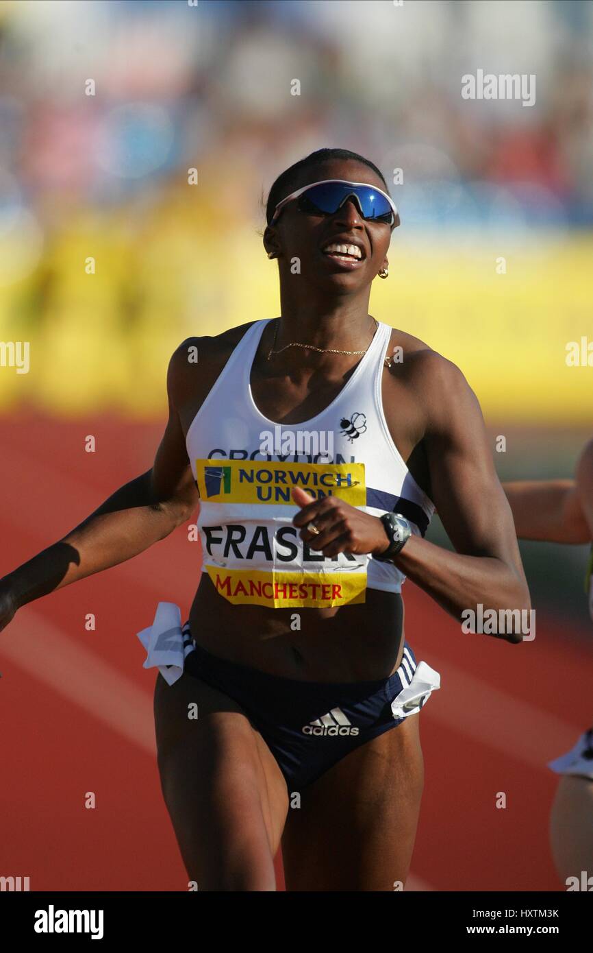 DONNA FRASER 400 METRES MANCHESTER REGIONAL ARENA MANCHESTER ENGLAND 10 ...