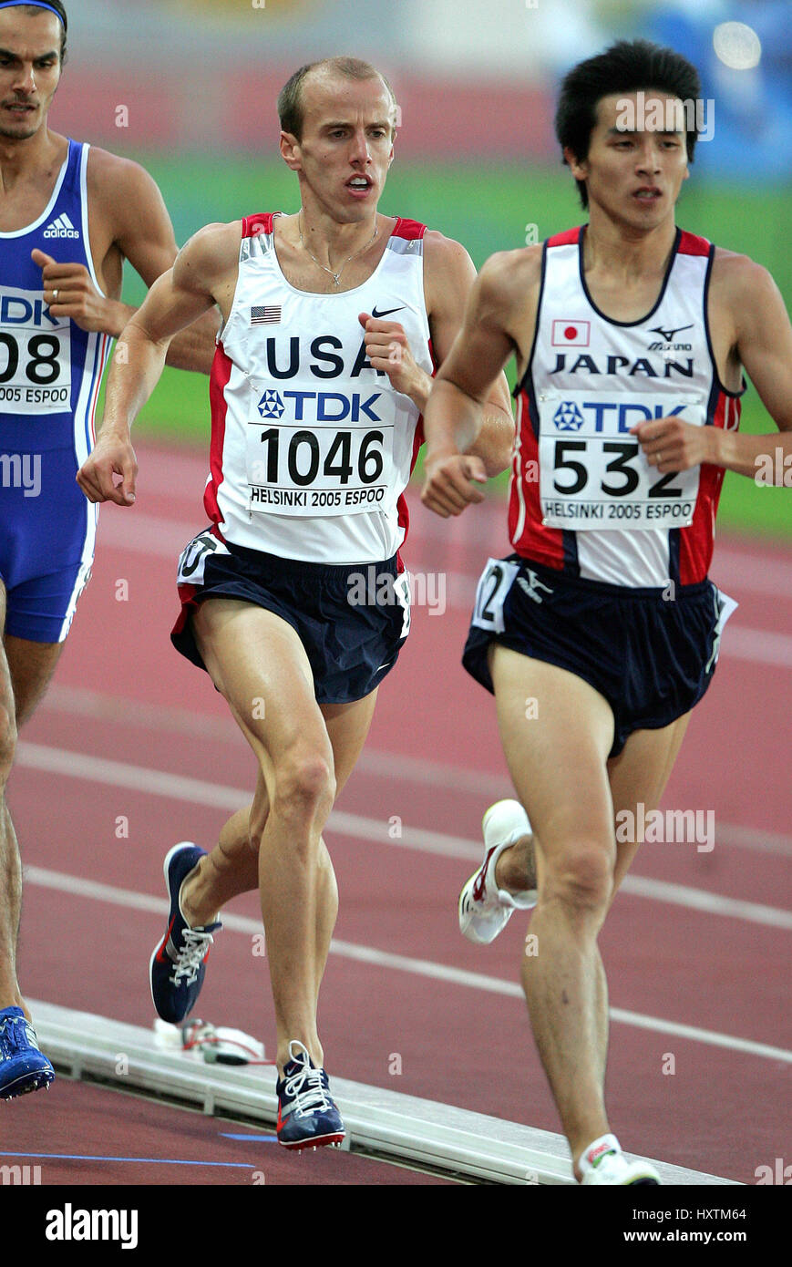 ALAN WEBB 1500 METRES USA OLYMPIC STADIUM HELSINKI FINLAND 06 August ...