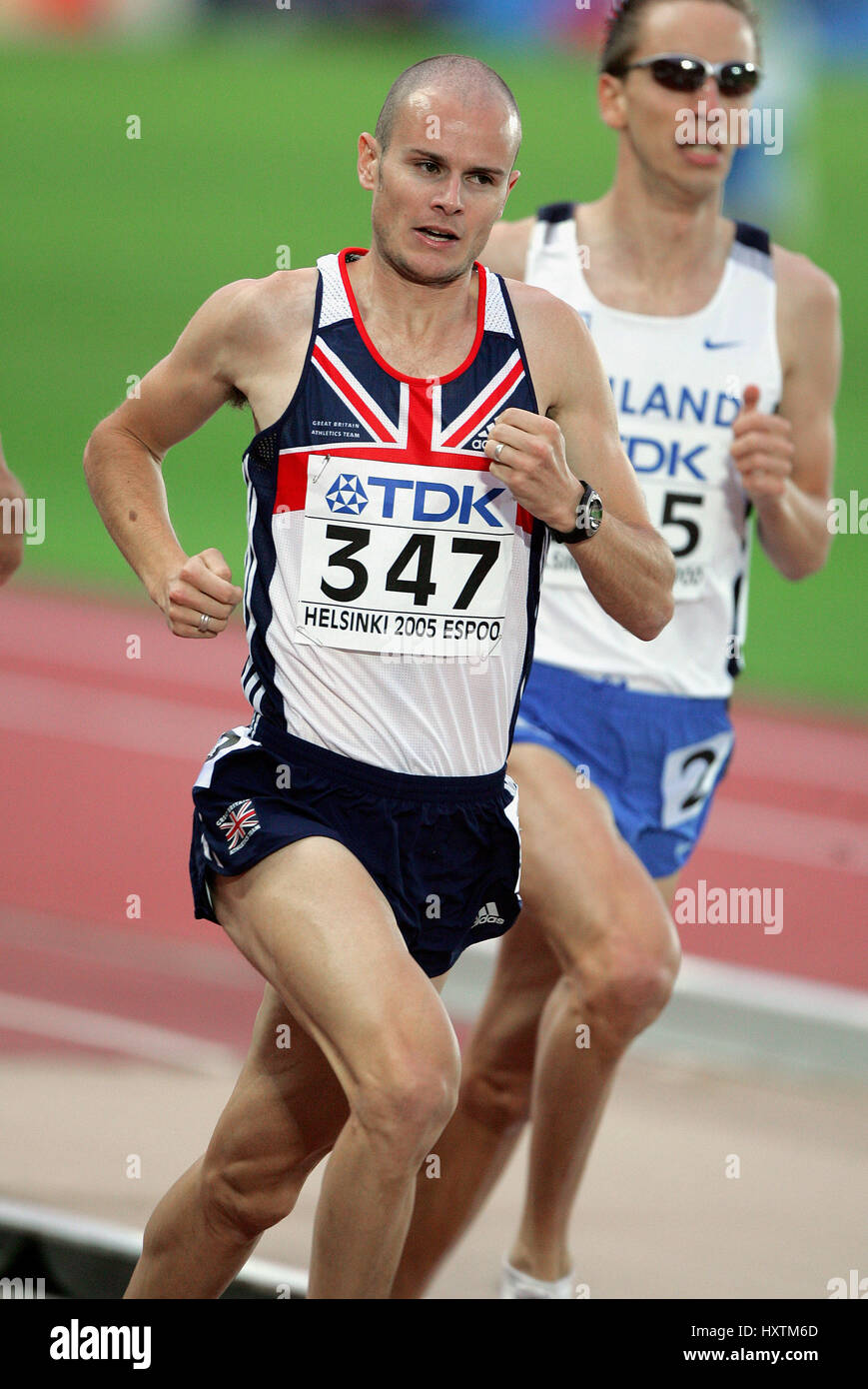 MICHAEL EAST 1500 METRES OLYMPIC STADIUM HELSINKI FINLAND 06 August ...