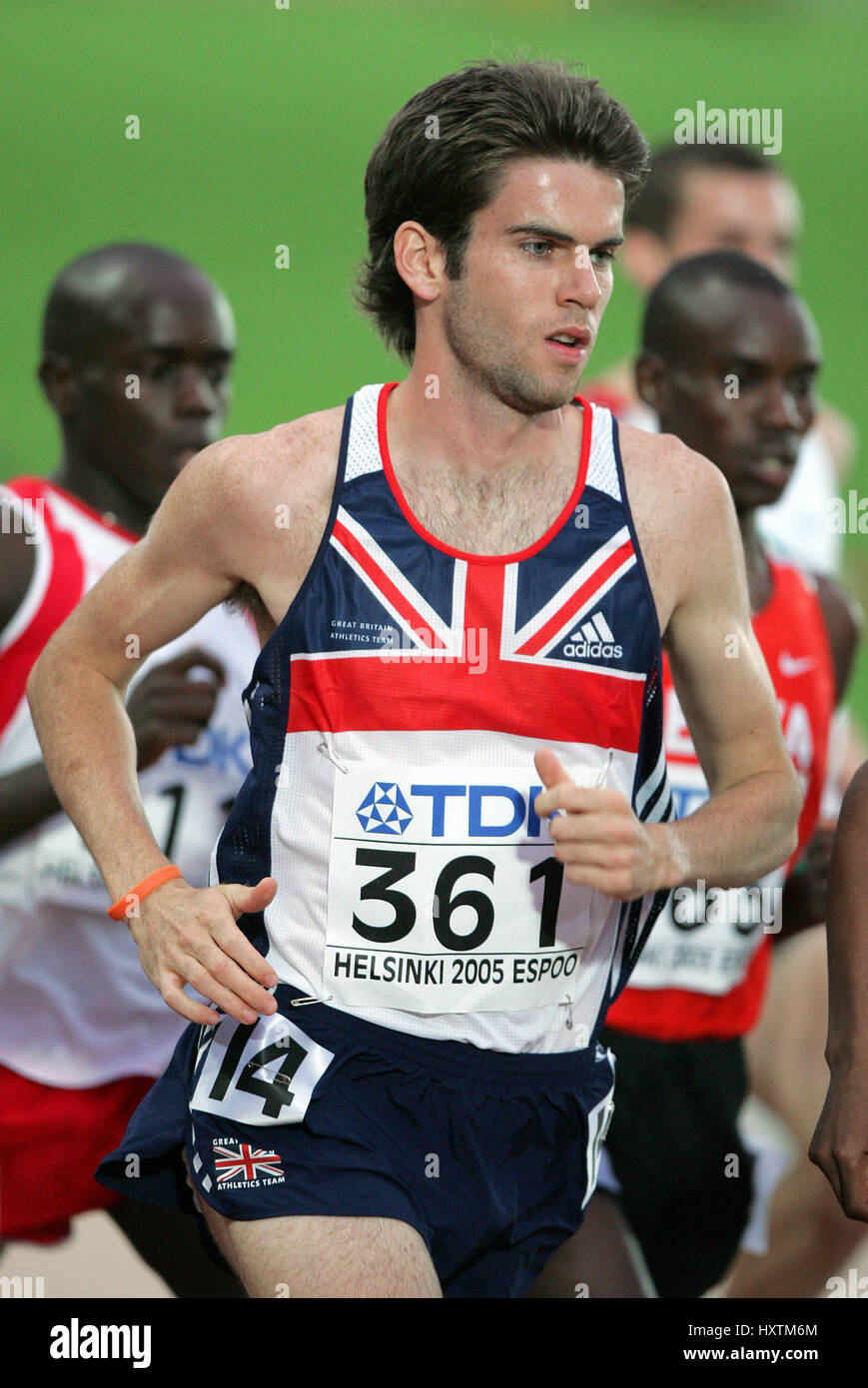 NICK MCCORMICK 1500 METRES OLYMPIC STADIUM HELSINKI FINLAND 06 August ...