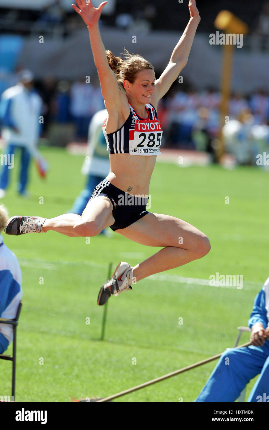 Kelly sotherton heptathlon long jump hi-res stock photography and ...