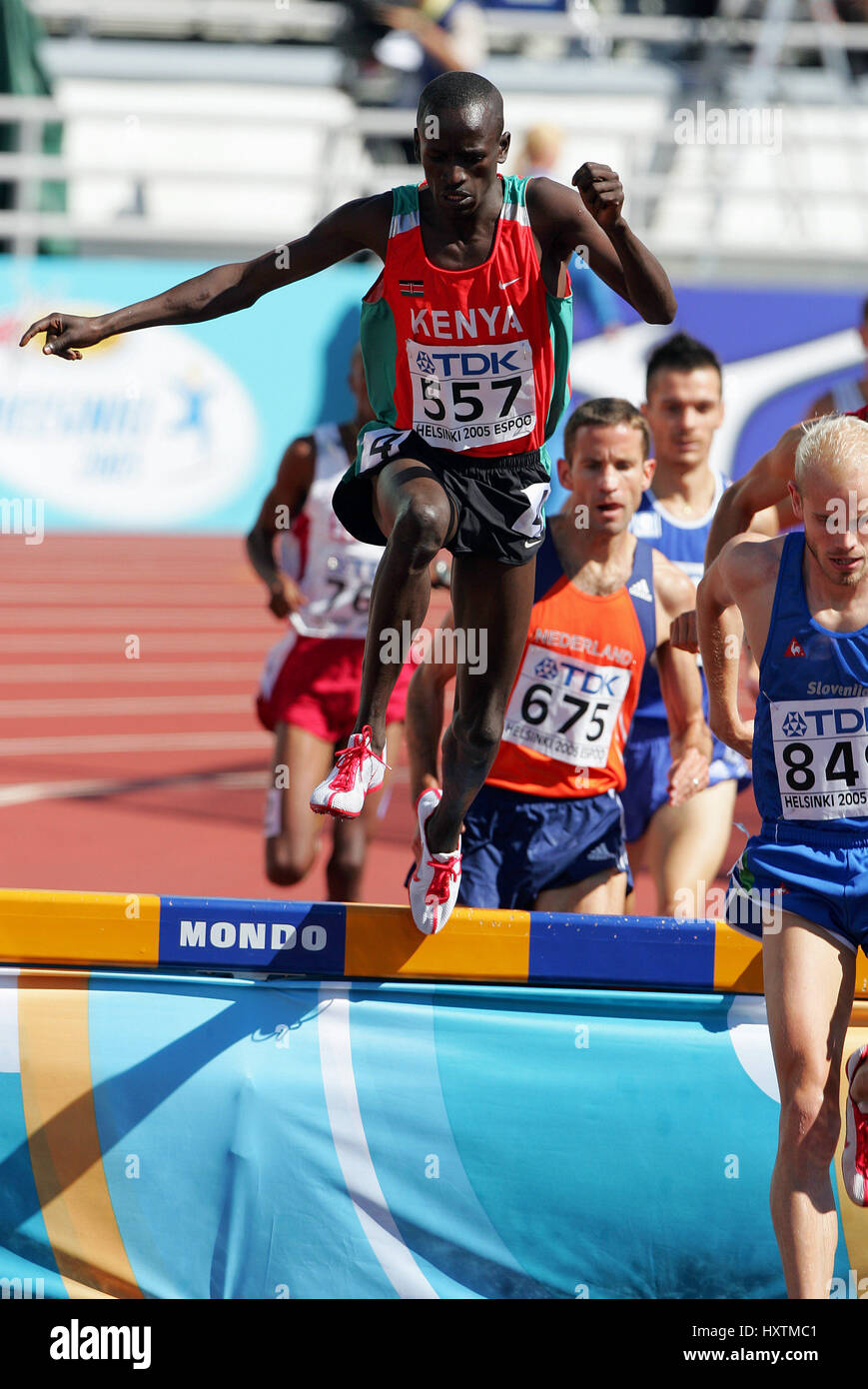 EZEKIEL KEMBOI 3000 METRES STEEPLECHASE OLYMPIC STADIUM HELSINKI ...