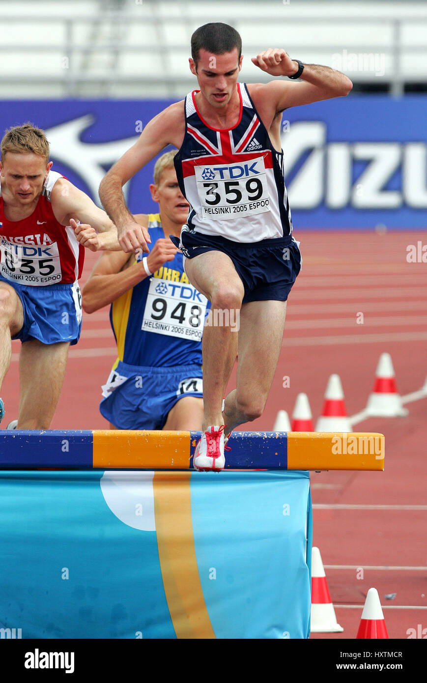 ANDREW LEMONCELLO 3000 METRES STEEPLECHASE OLYMPIC STADIUM HELSINKI ...