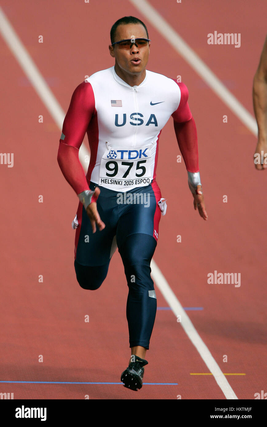 BRYAN CLAY DECATHLON 100 METRES OLYMPIC STADIUM HELSINKI FINLAND 09 ...