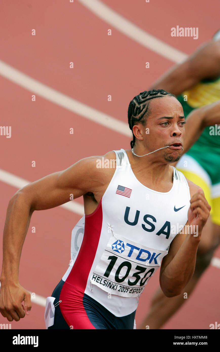 WALLACE SPEARMON 200 METRES USA OLYMPIC STADIUM HELSINKI FINLAND 09 ...