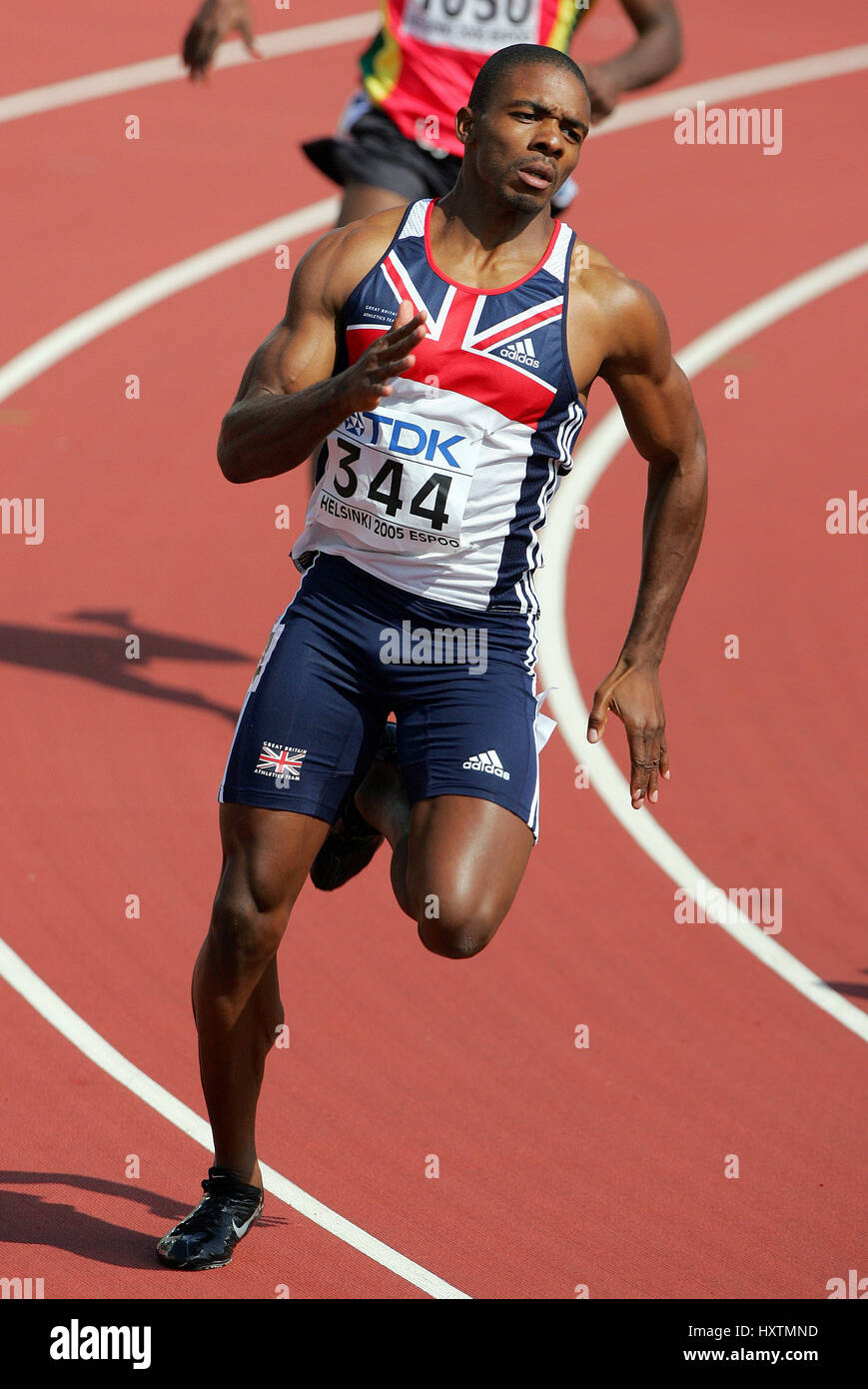 MALACHI DAVIS 400 METRES GREAT BRITAIN OLYMPIC STADIUM HELSINKI FINLAND ...
