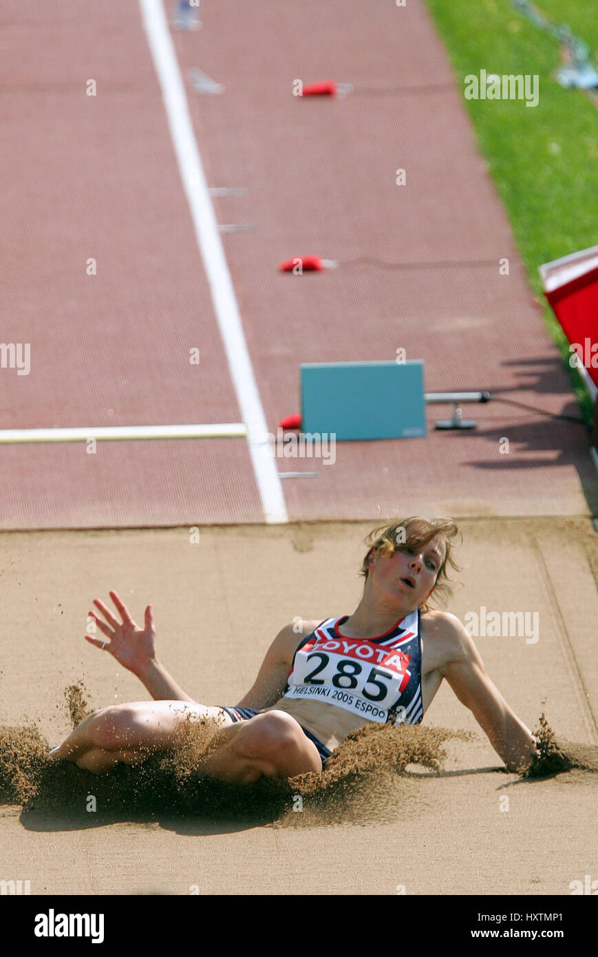 KELLY SOTHERTON LONG JUMP GREAT BRITAIN OLYMPIC STADIUM HELSINKI ...