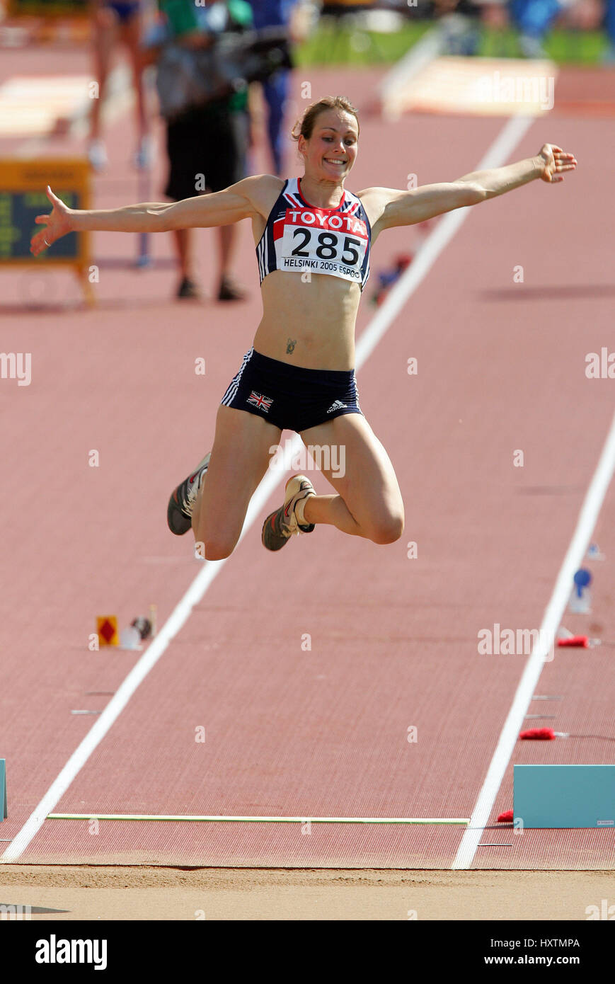 KELLY SOTHERTON LONG JUMP GREAT BRITAIN OLYMPIC STADIUM HELSINKI ...