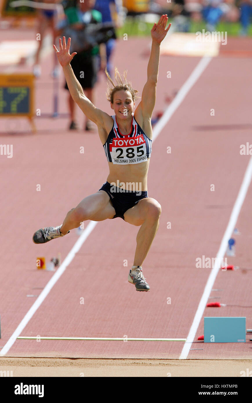 KELLY SOTHERTON LONG JUMP GREAT BRITAIN OLYMPIC STADIUM HELSINKI ...