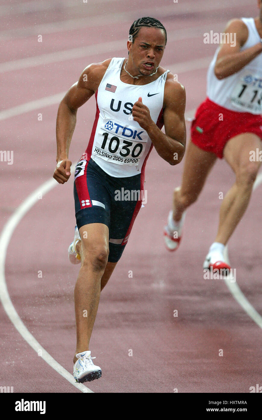 WALLACE SPEARMON 200 METRES USA OLYMPIC STADIUM HELSINKI FINLAND 10 ...