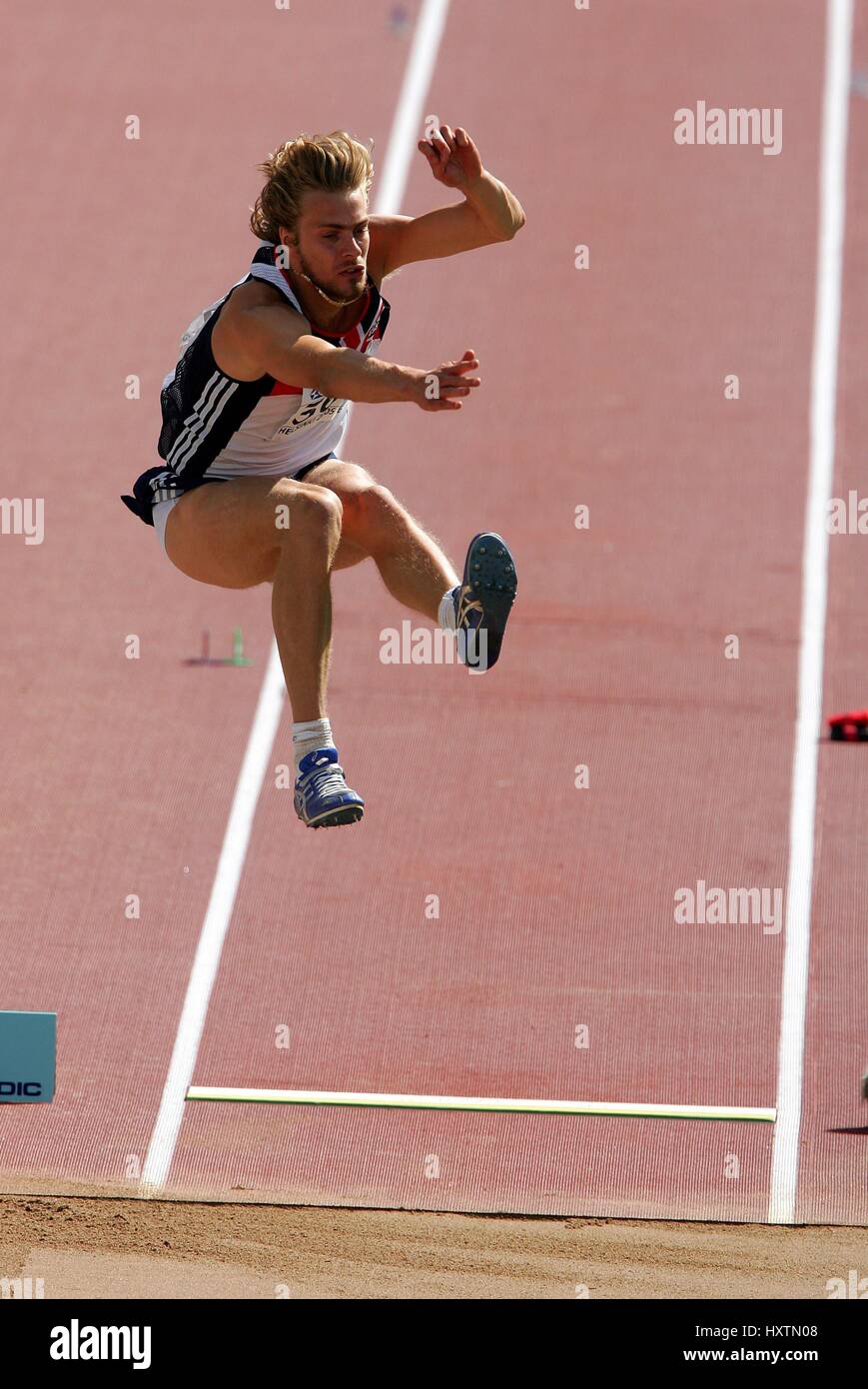 CHRISTOPHER TOMLINSON LONG JUMP OLYMPIC STADIUM HELSINKI FINLAND 12 ...