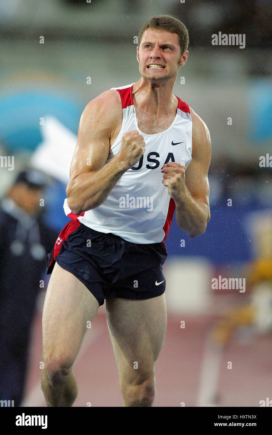 NICK HYSONG POLE VAULT USA OLYMPIC STADIUM HELSINKI FINLAND 11 August ...