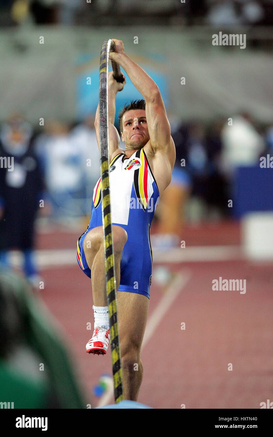 KEVIN RANS POLE VAULT BELGIUM OLYMPIC STADIUM HELSINKI FINLAND 11 ...