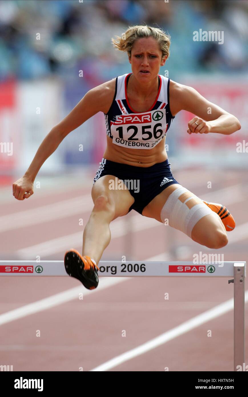 EMMA DUCK 400 METRE HURDLES ULLEVI STADIUM GOTEBORG SWEDEN 07 August ...