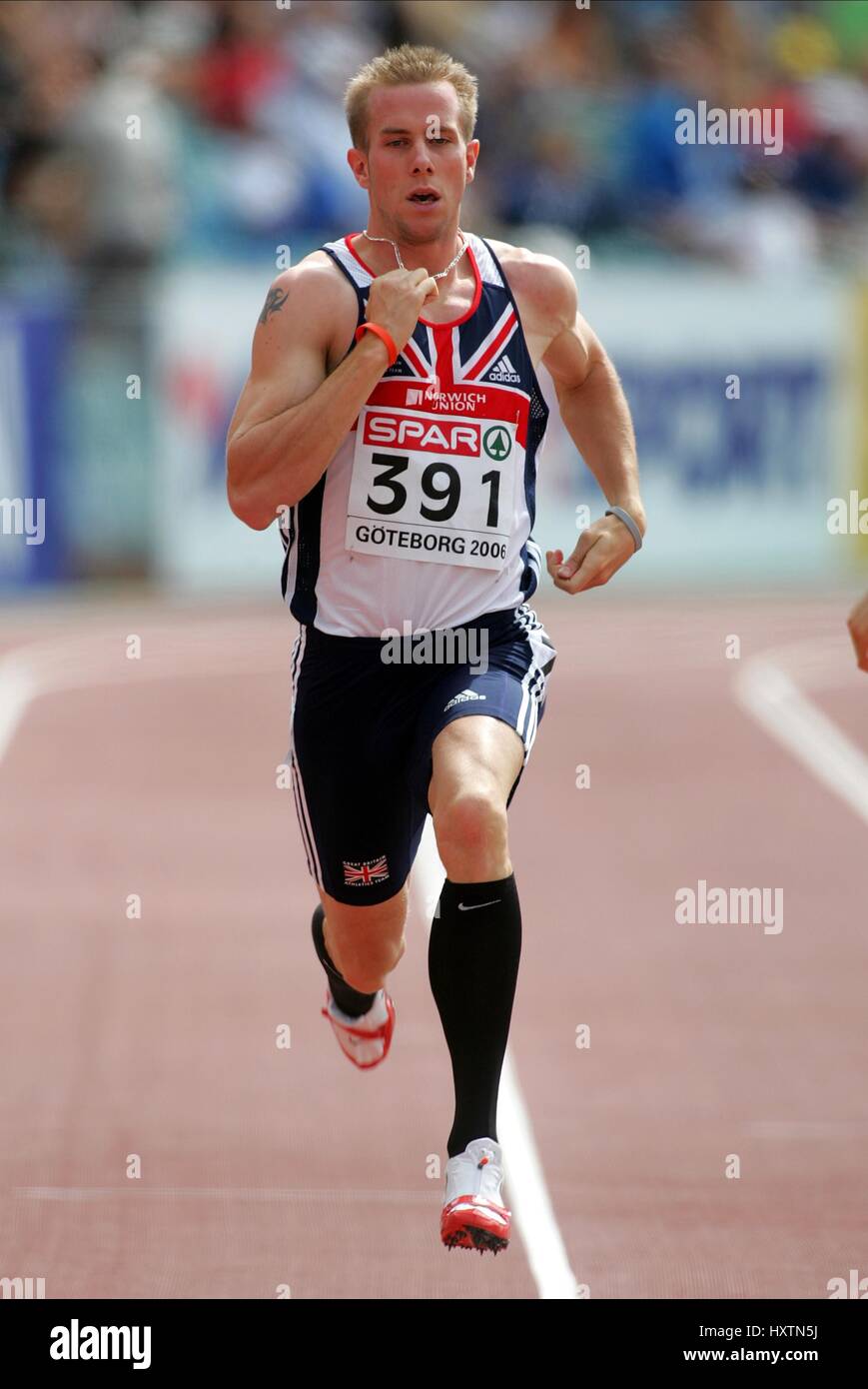 TIM BENJAMIN 400 METRES ULLEVI STADIUM GOTEBORG SWEDEN 07 August 2006 ...