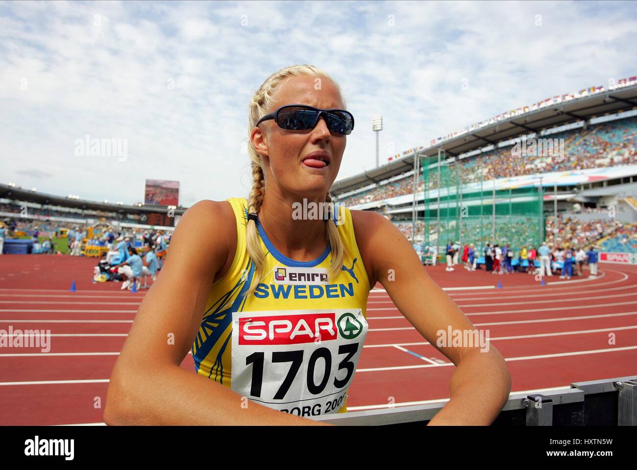 CAROLINA KLUFT HEPTATHLON ULLEVI STADIUM GOTEBORG SWEDEN 07 August 2006 ...
