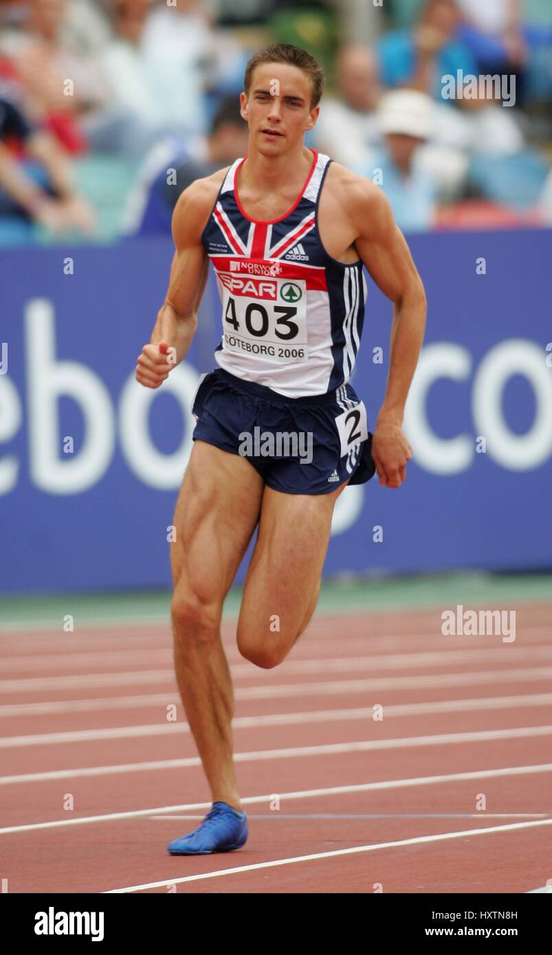 SAM ELLIS 800 METRES ULLEVI STADIUM GOTEBORG SWEDEN 10 August 2006 ...