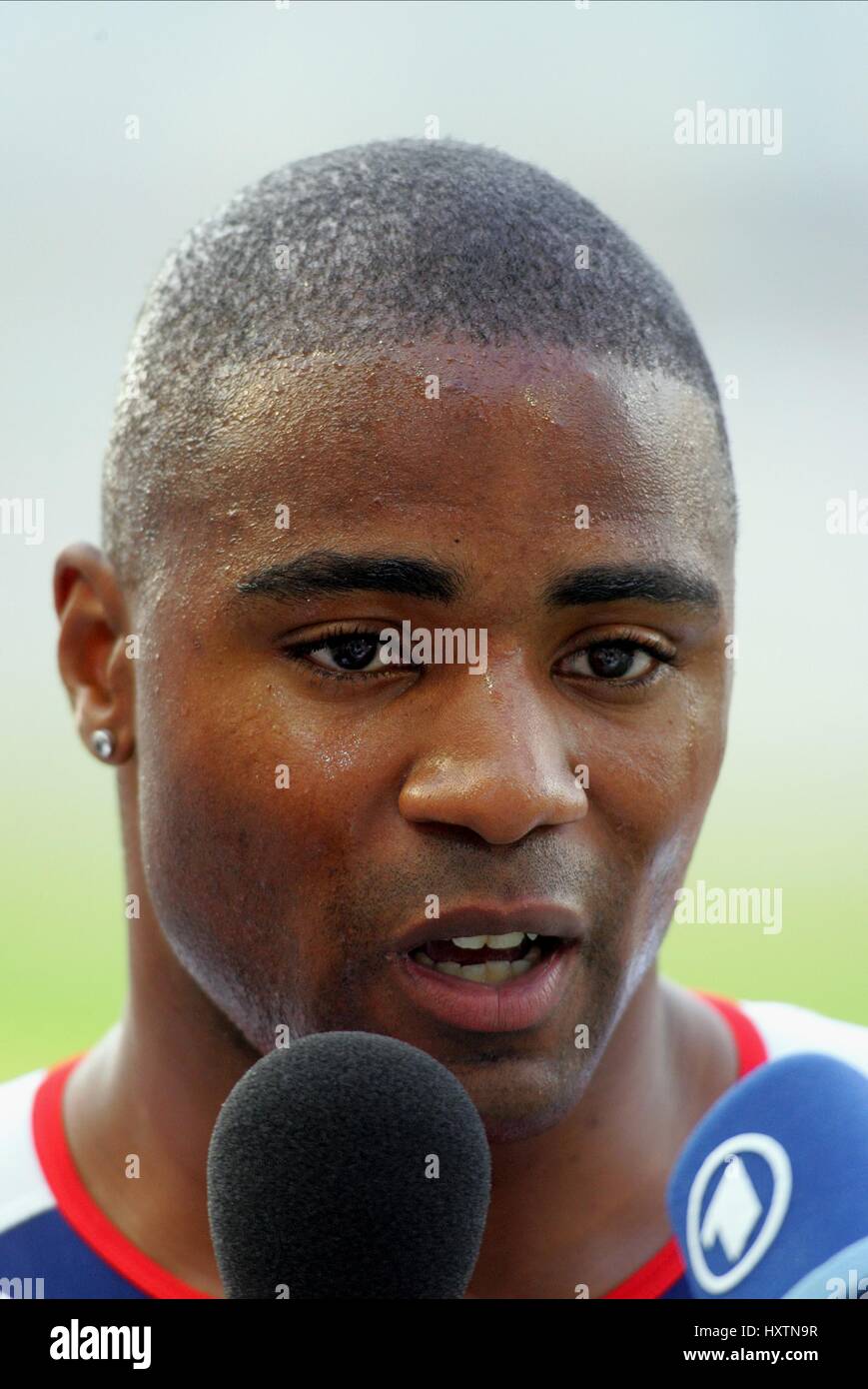 MARK LEWIS-FRANCIS 100 METRES ULLEVI STADIUM GOTEBORG SWEDEN 07 August ...