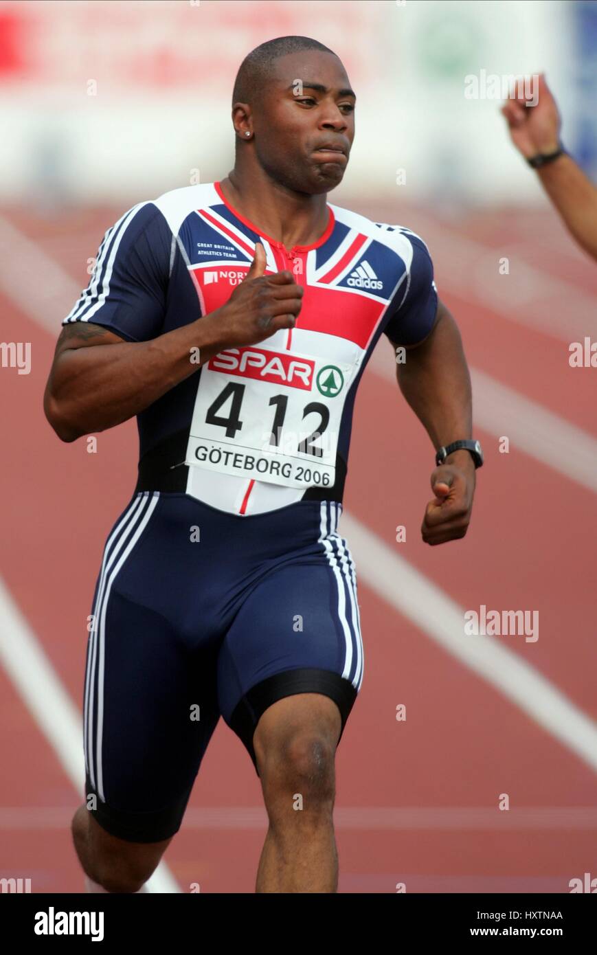 MARK LEWIS-FRANCIS 100 METRES ULLEVI STADIUM GOTEBORG SWEDEN 07 August ...