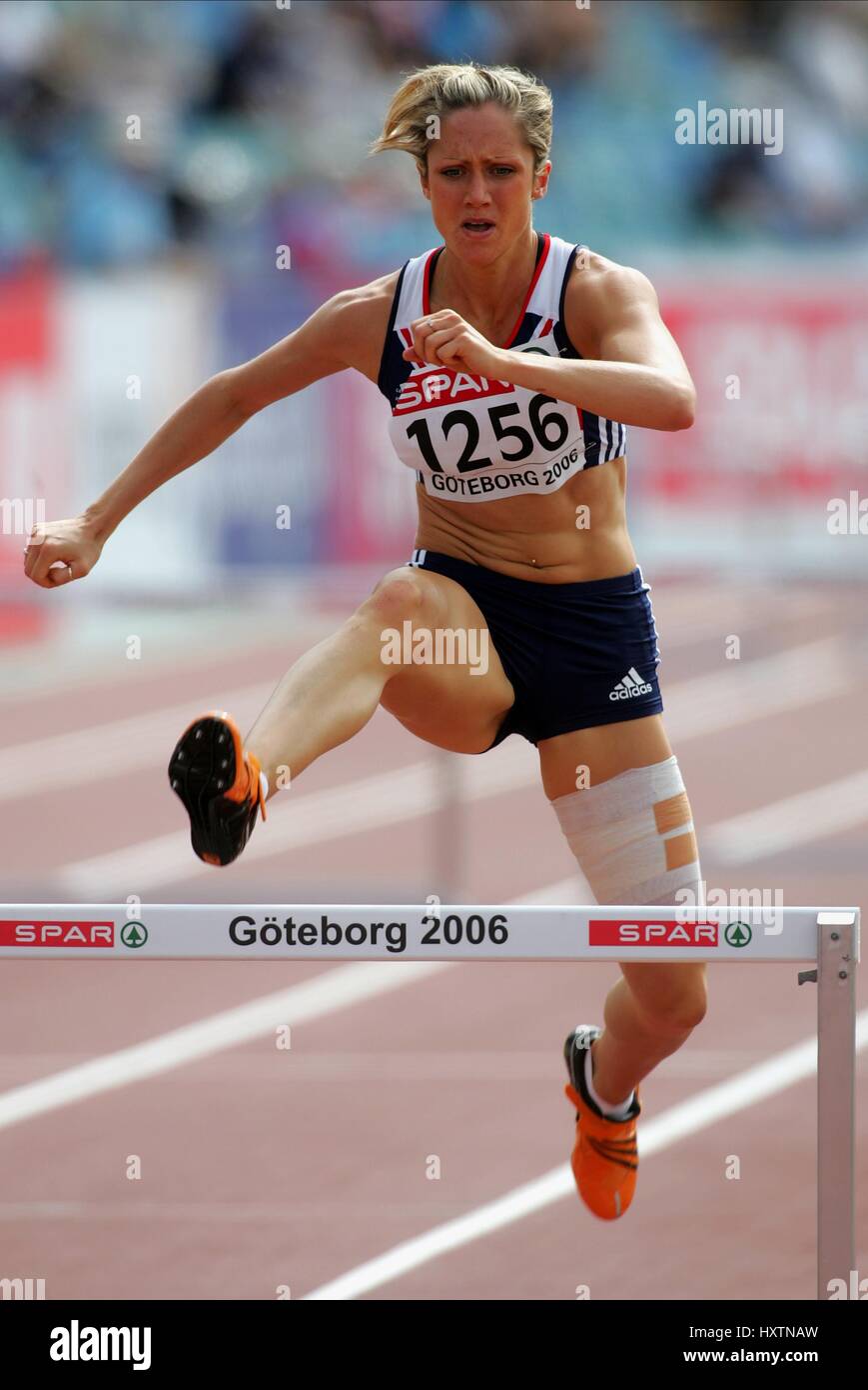 EMMA DUCK 400 METRE HURDLES ULLEVI STADIUM GOTEBORG SWEDEN 07 August ...