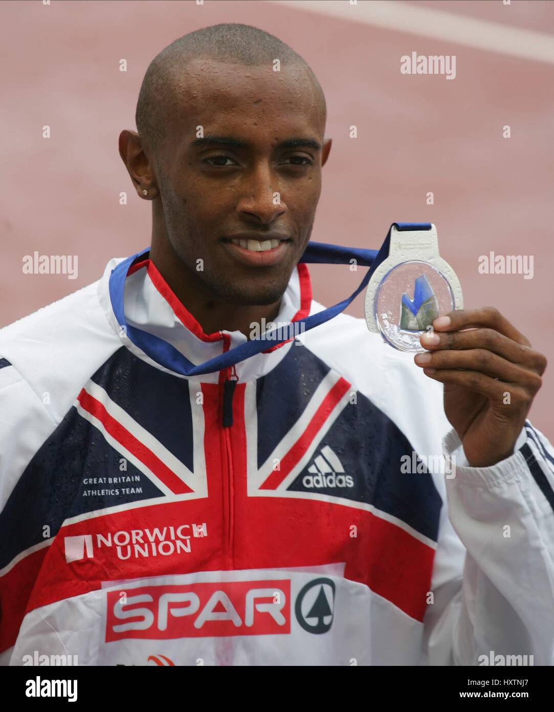 NATHAN DOUGLAS WITH SILVER TRIPLE JUMP ULLEVI STADIUM GOTEBORG SWEDEN ...