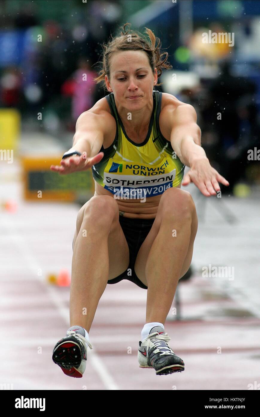 KELLY SOTHERTON LONG JUMP SCOTSTOUN STADIUM GLASGOW SCOTLAND 03 June ...