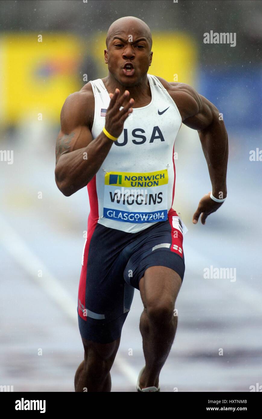 ERNEST WIGGINS 100 METRES SCOTSTOUN STADIUM GLASGOW SCOTLAND 03 June ...
