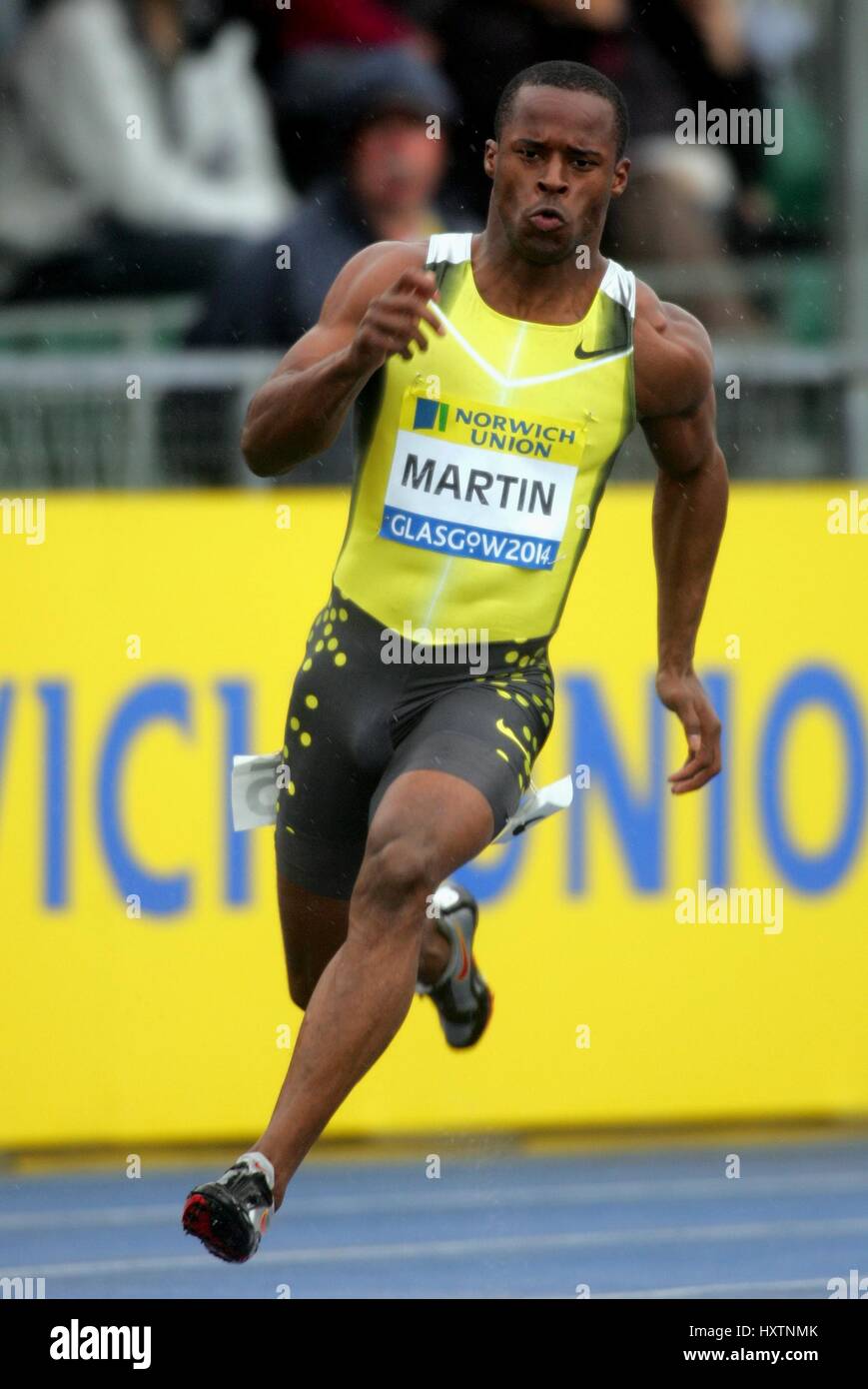 RODNEY MARTIN 200 METRES SCOTSTOUN STADIUM GLASGOW SCOTLAND 03 June ...