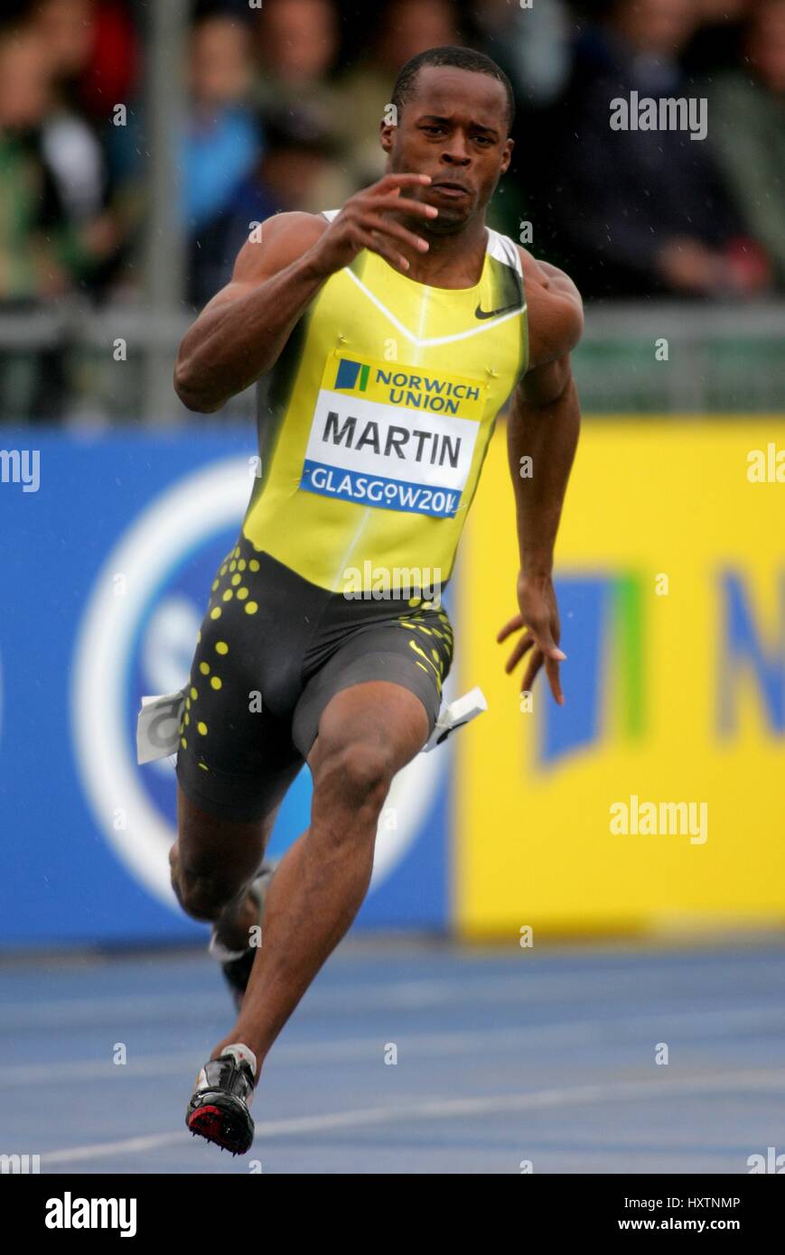 RODNEY MARTIN 200 METRES SCOTSTOUN STADIUM GLASGOW SCOTLAND 03 June ...